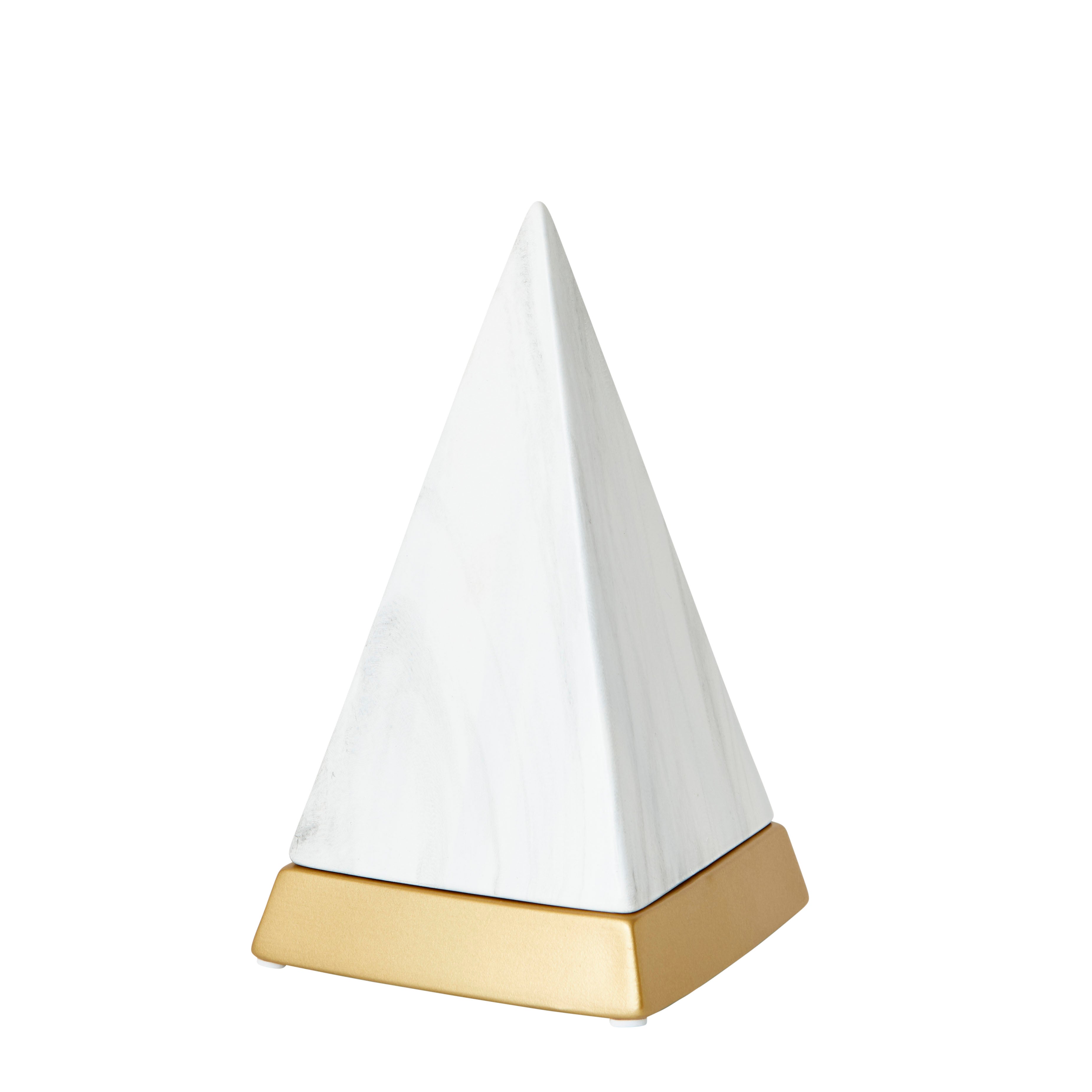 Ceramic Pyramid décor. Adds a modern touch with an ancient wonder ...